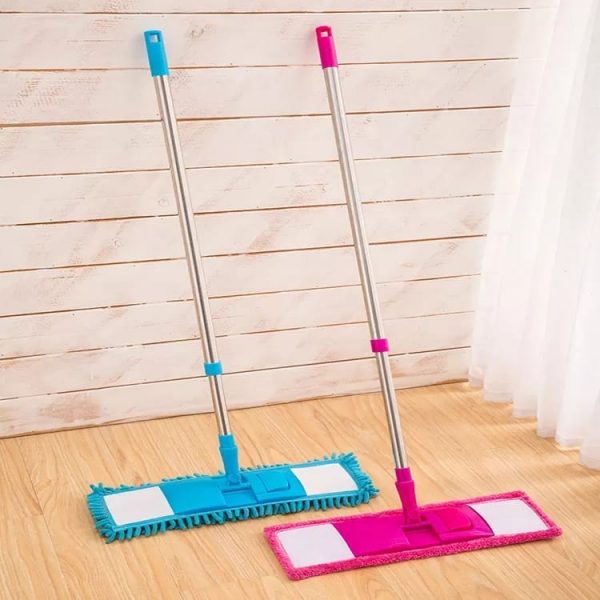 Telescopic Microfibre Flat Mop – TrendyMart